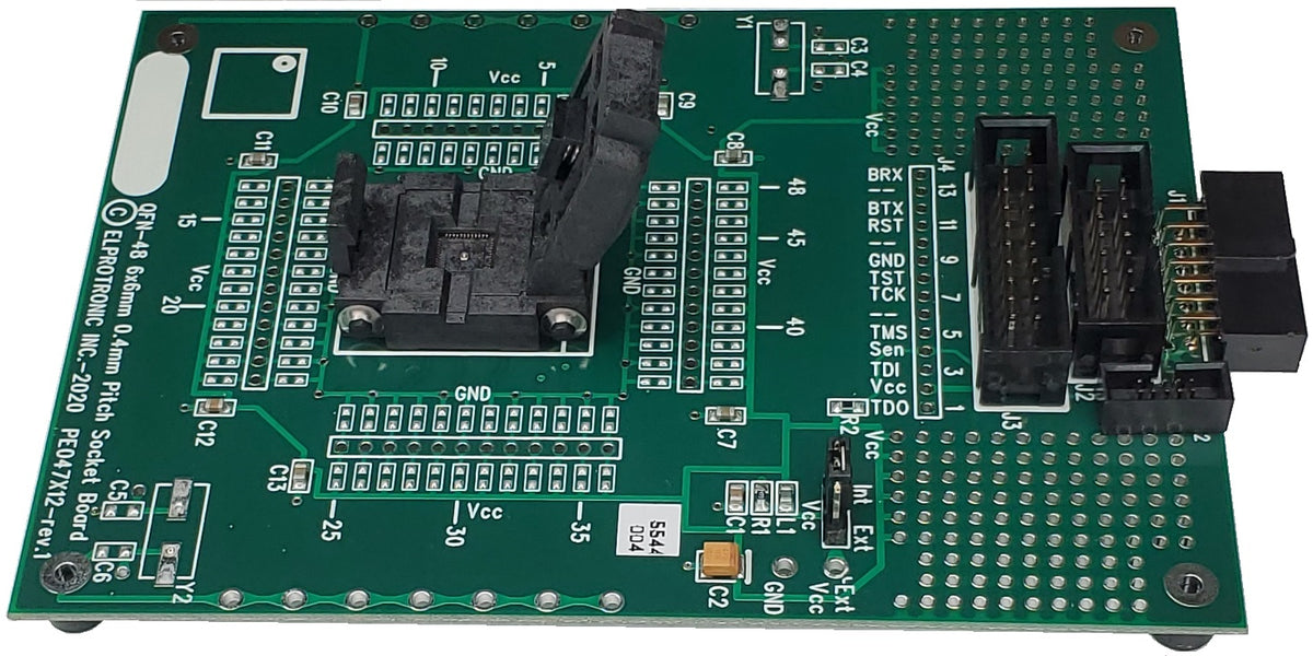 QFN-48 (6x6 mm) Universal Socket Board | Elprotronic Inc.