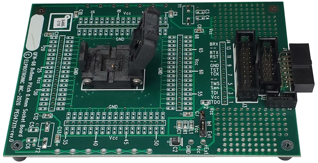 Universal Socket Boards | QFP-32/48/64 | QFN 32/48/64/68