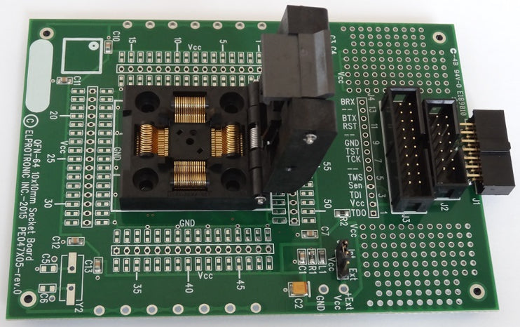 Universal Socket Boards | QFP-32/48/64 | QFN 32/48/64/68